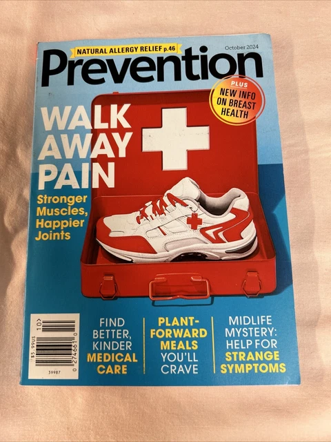 PREVENTION DIGEST MAGAZINE Oct. 2024 ~ Walk Away Pain £1.19 - PicClick UK