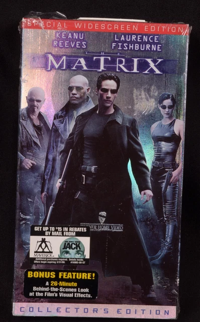 THE MATRIX 1999 VHS Keanu Reeves NEW Factory Sealed £53.41 - PicClick UK