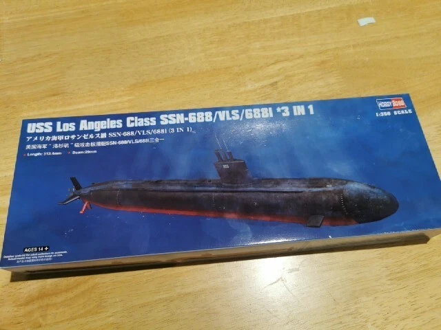 HOBBYBOSS USS LOS Angeles Class SSN-688/VLS/688I Submarine Plastic ...