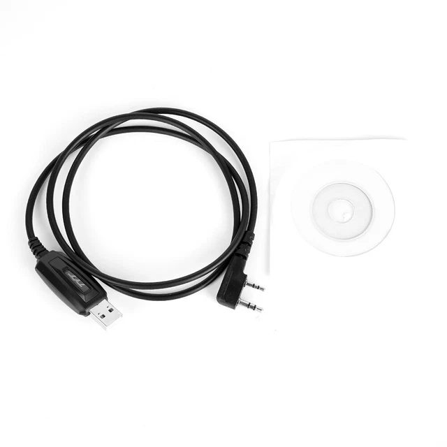 USB PROGRAMMING CABLE for TYT MD-380 Walkie Talkie DMR Digital Radio ...