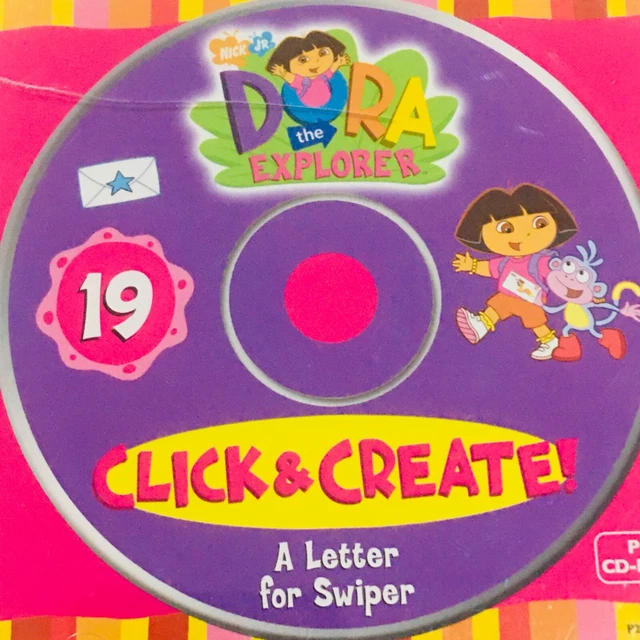 DORA THE EXPLORER Click & Create A Letter for Swpier PC CD-ROM Windows ...