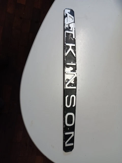 ATKINSON LORRY TRUCK Commercial Alloy Badge Emblem Sign Plate £17.20 ...