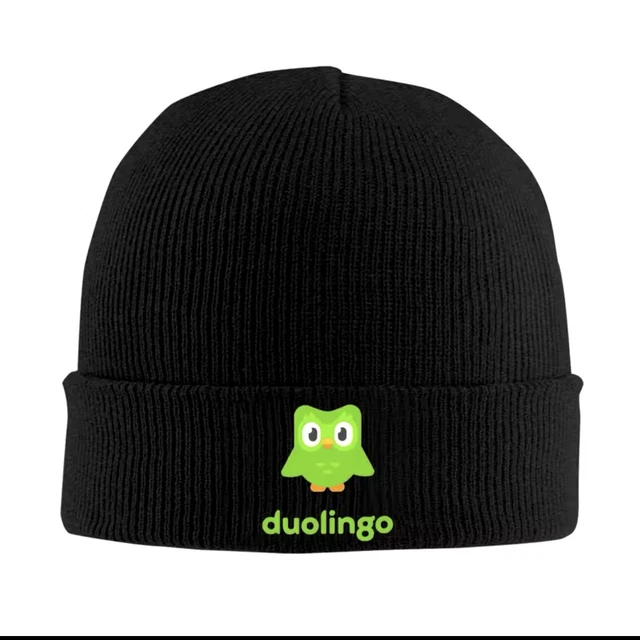 💚🎩 🦉 DUOLINGO Hat Bonnet Enfant Fille Garçon Homme Cadeau Humour Geek ...
