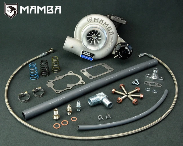 MAMBA GTX OILCOOLED Turbo Top Mount For TD42 GQ 3" Non-Anti TD05H-16G ...