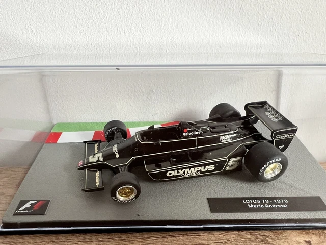 FORMULA ONE F1 Car Collection Lotus 79 1978 Mario Andretti 1/43 MINT £ ...