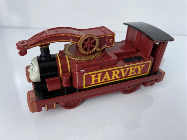 TOMY TRACKMASTER THOMAS the Tank Engine treni Harvey Push Along Only ...