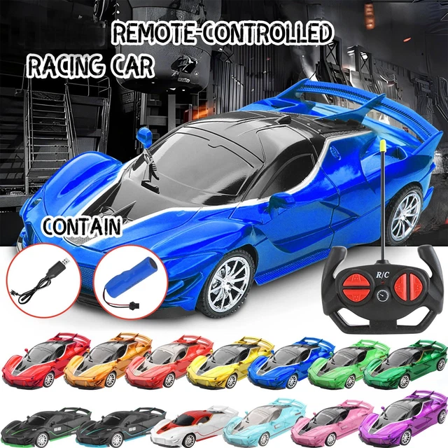 FOUR-WAY REMOTE CONTROL Car, Wireless High-speed Drift Racing Car ...