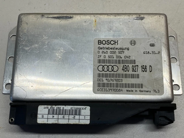 AUDI A6 C5 4B Gearbox Control Module Bosch 0260002507 zf0501006042 ...