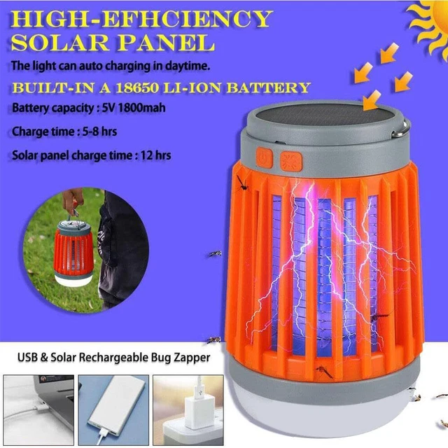 ELECTRONIC MOSQUITO KILLER Lamp Zaptek Mosquitoes Zapper 2024 New Buzz ...