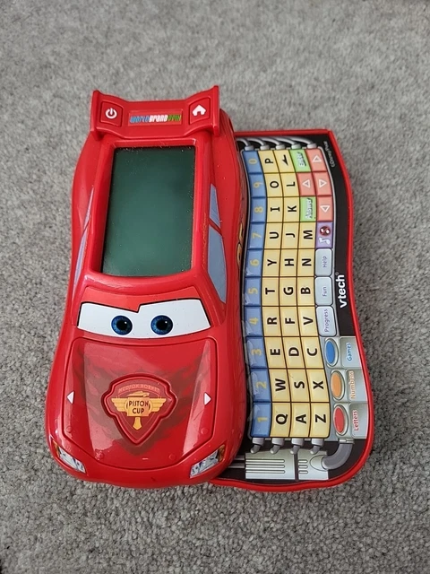 DISNEY PIXAR CARS Lightning McQueen Vtech Computer Game/Educational Toy ...