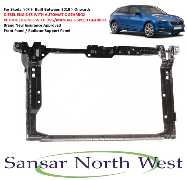 FOR SKODA SCALA - Front Panel Frame Radiator Support Slam- 2019 - 2024 ...