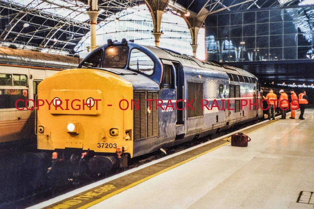 UK RAILWAY PHOTOGRAPH Of Class 37 37203. Rm37-2020 £1.70 - PicClick UK