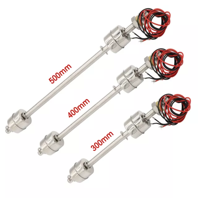LARGE SIZE LIQUID Level Sensor Stainless Steel Double Ball Float Switch ...