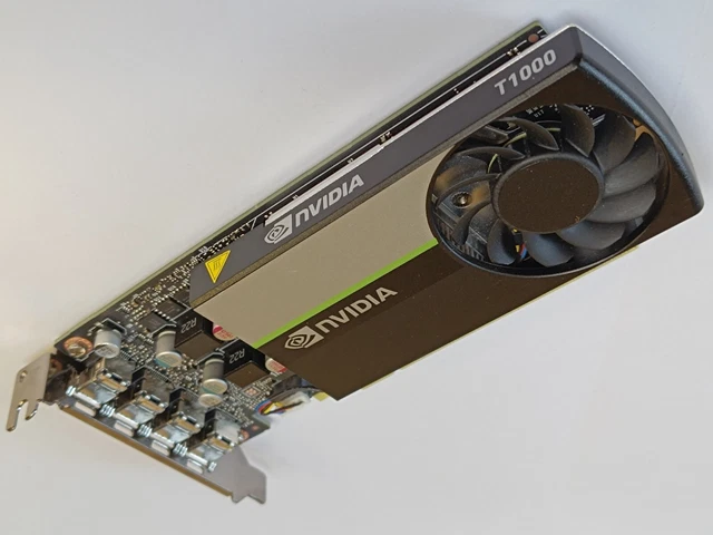 NVIDIA T1000 8GB DDR6 Professional Graphics Card - Low Profile $430.50 ...