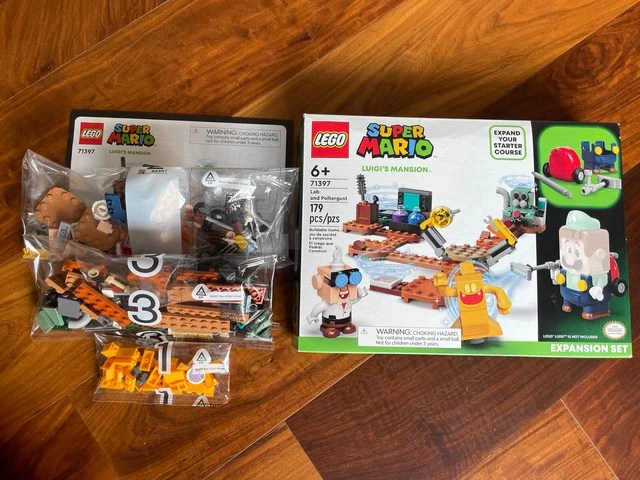 LEGO SUPER MARIO: Luigi’s Mansion Lab and Poltergust Expansion Set ...