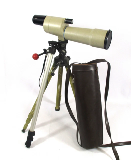 VINTAGE MIRADOR SPOTTING Scope Telescope with Slik Tripod & Monopod £40 ...