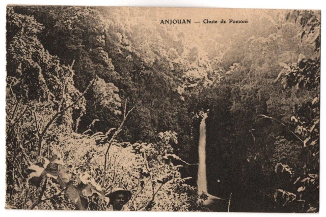 CP ILLUSTREE - Anjouan - Pomoni - Chute - Cascade EUR 2,90 - PicClick FR