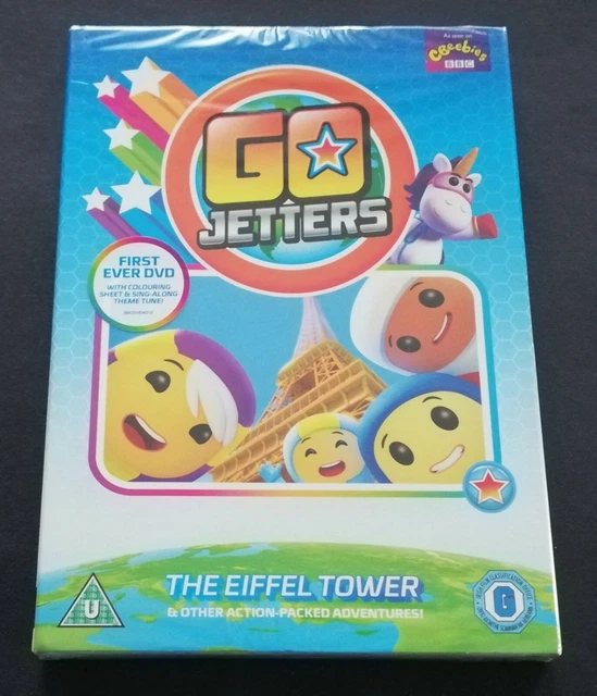 Go Jetters Dvd Eiffel Tower Stonehenge Statue Of Liberty Cbeebies New