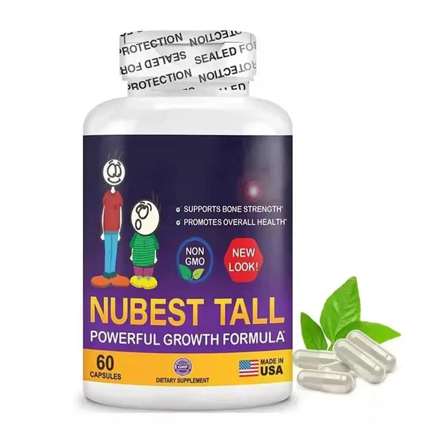 NUBEST TALL - Height Growth Formula for Age 5+ & Teens Who Don't Drink ...
