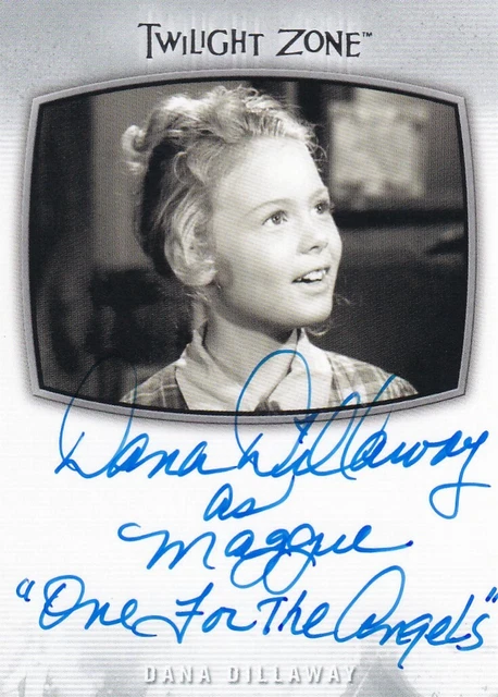 2020 THE TWILIGHT Zone Archives Dana Dillaway AI-13 inscription ...