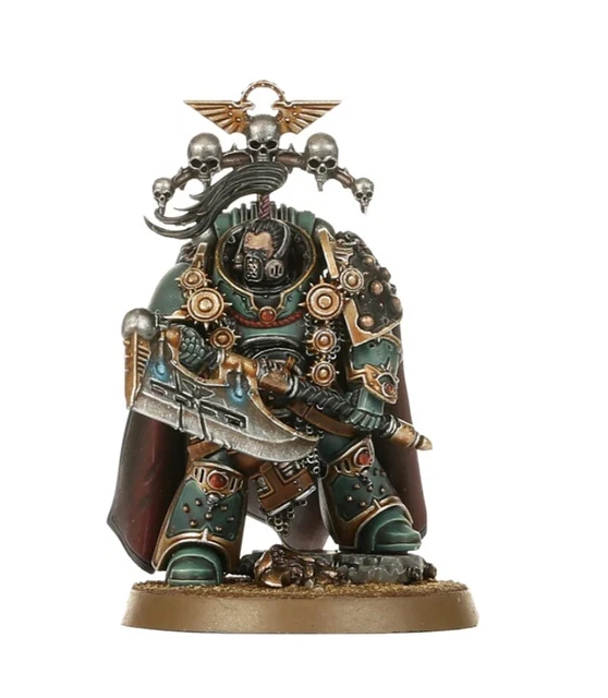 HORUS HERESY SPACE Marine Praetor Captain With Axe Mark VI Warhammer ...