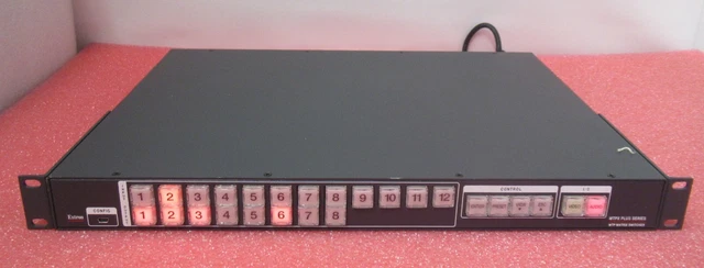 EXTRON MTPX PLUS 128 MTP Twisted Pair Matrix Switcher RGBHV Video Audio ...