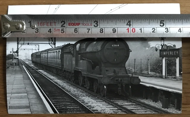 VINTAGE BRITISH RAILWAY Photograph No. 68664 Princess Mary Timperley ...
