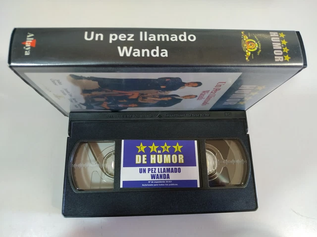 A FISH CALLED Wanda Kevin Kline Jamie Lee Curtis - VHS Tape Spanish £23 ...