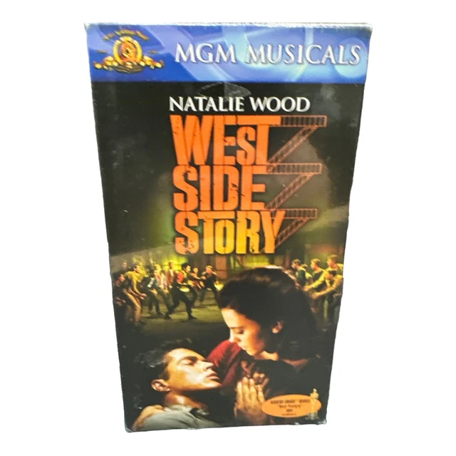 WEST SIDE STORY (VHS, 1998) MGM Musicals NEW SEALED Natalie Wood Jerome ...