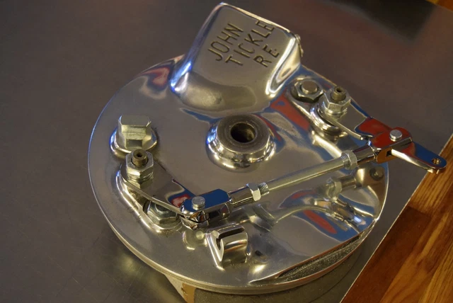 JOHN TICKLE TLS Front Brake, Twin leading 8" 2LS, Norton Manx Racing ...