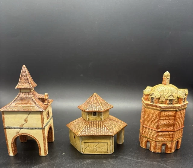 CHARMING HANDCRAFTED SERGE Vigouroux Stone Miniatures French Dovecote ...
