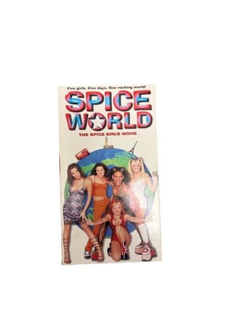 SPICE WORLD THE Spice Girls Movie VHS Original Release £10.63 - PicClick UK