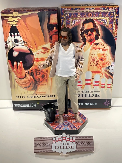 1:6 SIXTH SCALE Sideshow The DUDE Jeff Bridges BIG LEBOWSKI 12" Figure ...