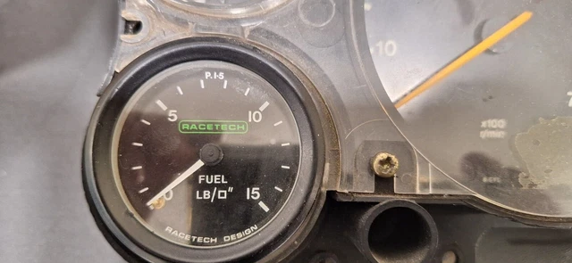 FORD CAPRI MK3 modified dial cluster clocks rev counter recetech £75.00 ...