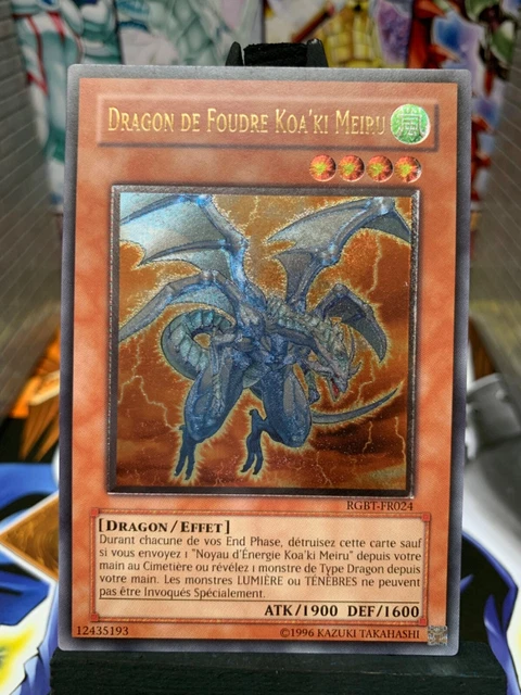YU-GI-OH! DRAGON DE Foudre Koa'Ki Meiru RGBT-FR024 Ultimate Rare ...