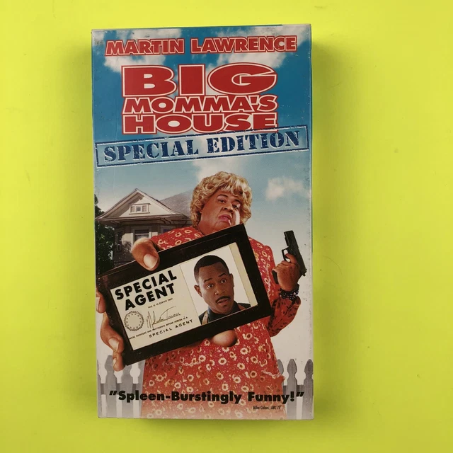 BIG MOMMA'S HOUSE (VHS, 2003, Standard Version, Special Edition)-013 $7 ...