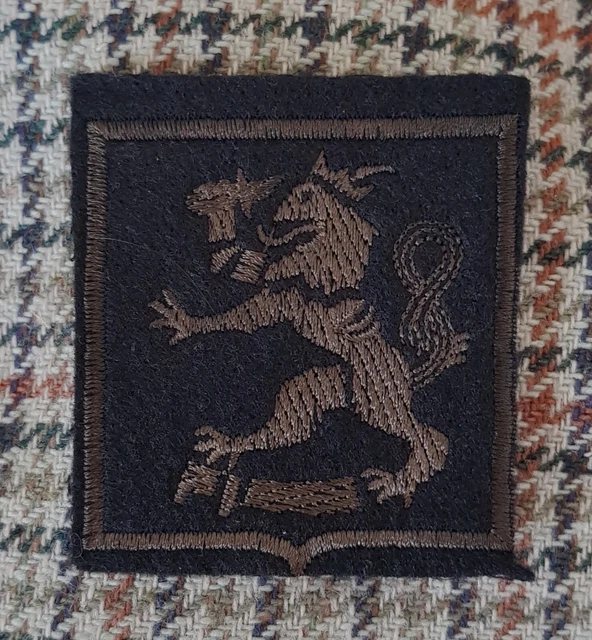 WW2 GERMAN FINNISH SPECIAL FORCES UNIT cloth patch for collar £28.00 ...