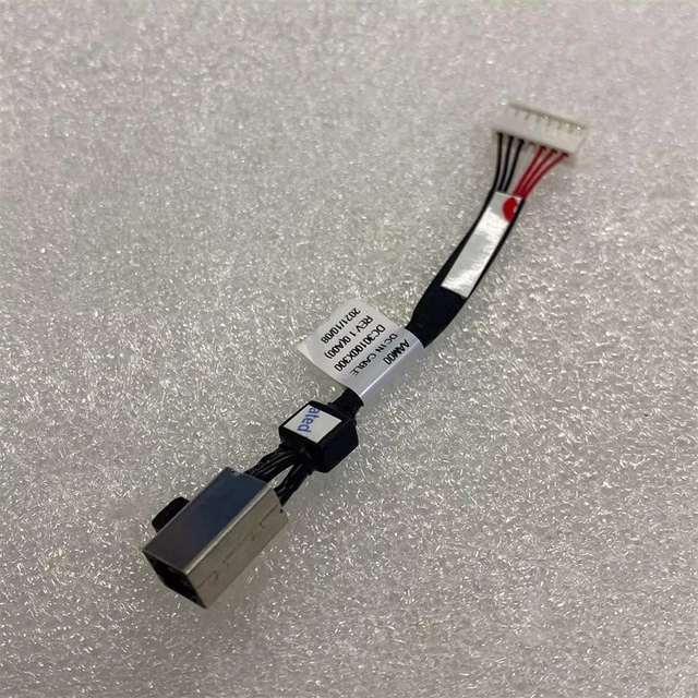 DC POWER JACK Charging Port Cable For Dell XPS 15-9550 9560 9570 7590 ...