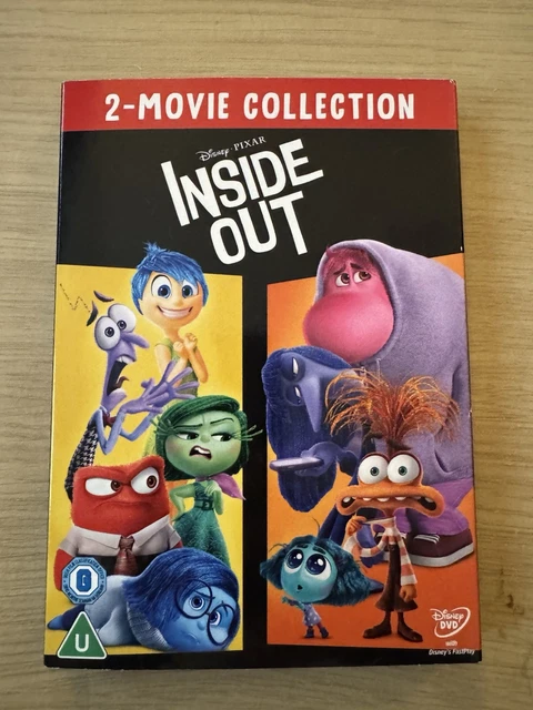 DISNEY PIXAR'S INSIDE Out 2-Movie Collection (DVD) Amy Poehler Bill Hader EUR 11,94 - PicClick IT