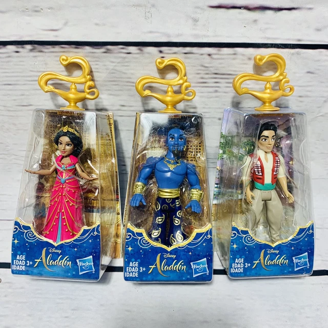 Disney Aladdin Figures 4” Princess Jasmine Genie And Aladdin Doll Set Of 3 New £1235 Picclick Uk