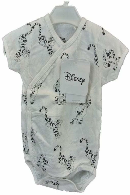 DISNEY WINNIE THE Pooh Tigger Boy Girl Bodysuit Vests Age N/B 0/3 3/6 6 ...