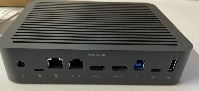 LOGITECH RALLY TABLE Hub for 4K Video Conference Meeting (993-001952 ...