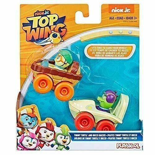 TOP WING TIMMY Turtle And Rocco Racers nickelodeon present kids boys ...