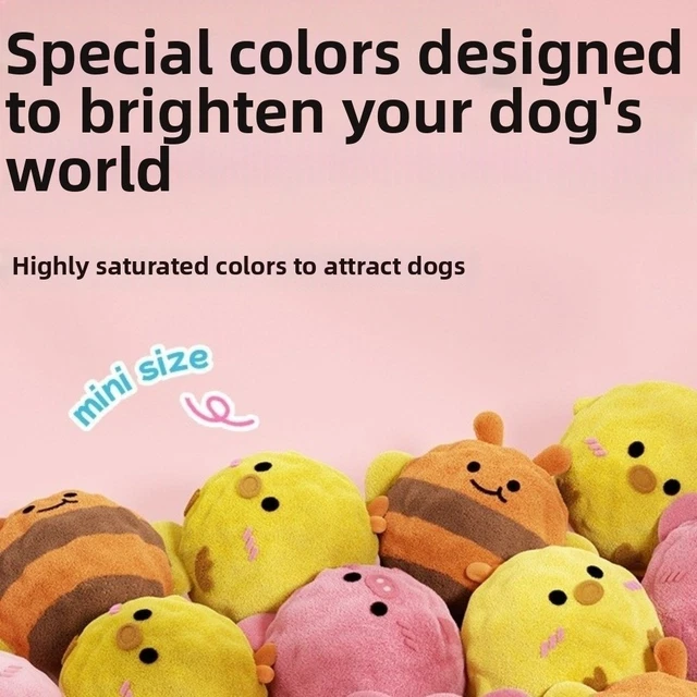 ANIMAL SHAPE PET Sound Toy Cartoon Prick Ball Toy for Dog Cats $17.26 ...