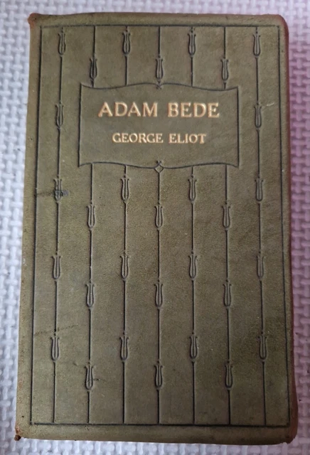 ADAM BEDE BY George Eliot Velvet Leather Ed 1910 £29.49 - PicClick UK