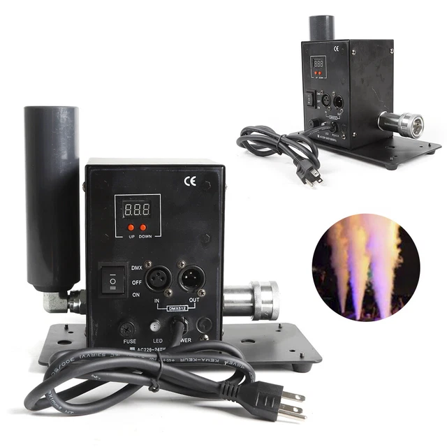 SINGLE TUBE CO2 Jet Device Fog Machines DMX 512 5-8m Gas CO2 Stage ...