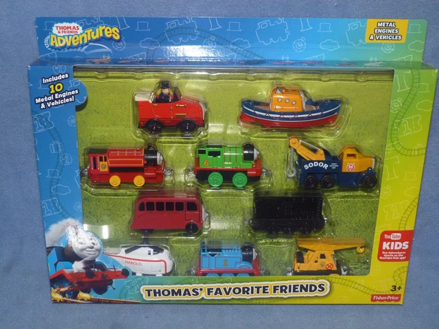 THOMAS THE TANK engine Take N Play Gift Set Of 10 Favourite Friends ...