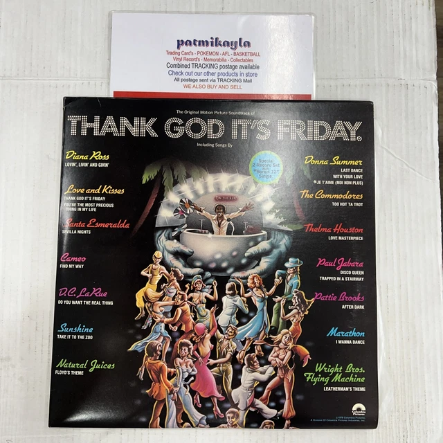THANK GOD IT'S FRIDAY - 'Motion Picture Soundtrack' 12" Triple Vinyl ...