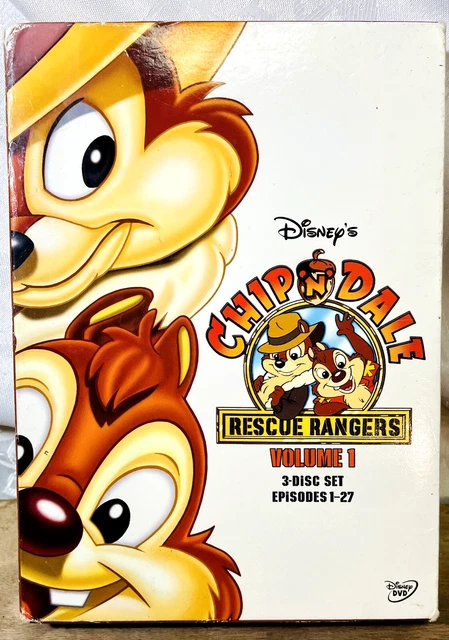 RETRO CARTOON CHIP 'N' Dale's Rescue Rangers Volume 1 (3-Disc DVD Set ...