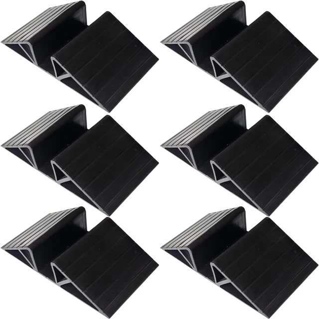 6 PCS SUPPORT Feet for Pet Gate Isolation Fence Gate, Plastic Triangle ...
